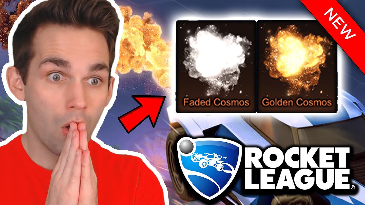 *NEW* GOLDEN & FADED COSMOS BOOST (New Alpha Boost?) | Rocket League ...