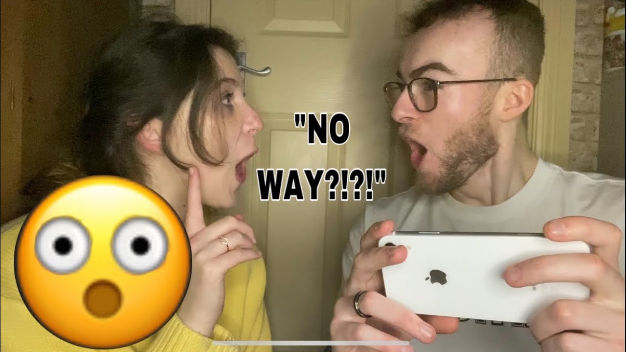 Couples reaction challenge😨 - YouTube