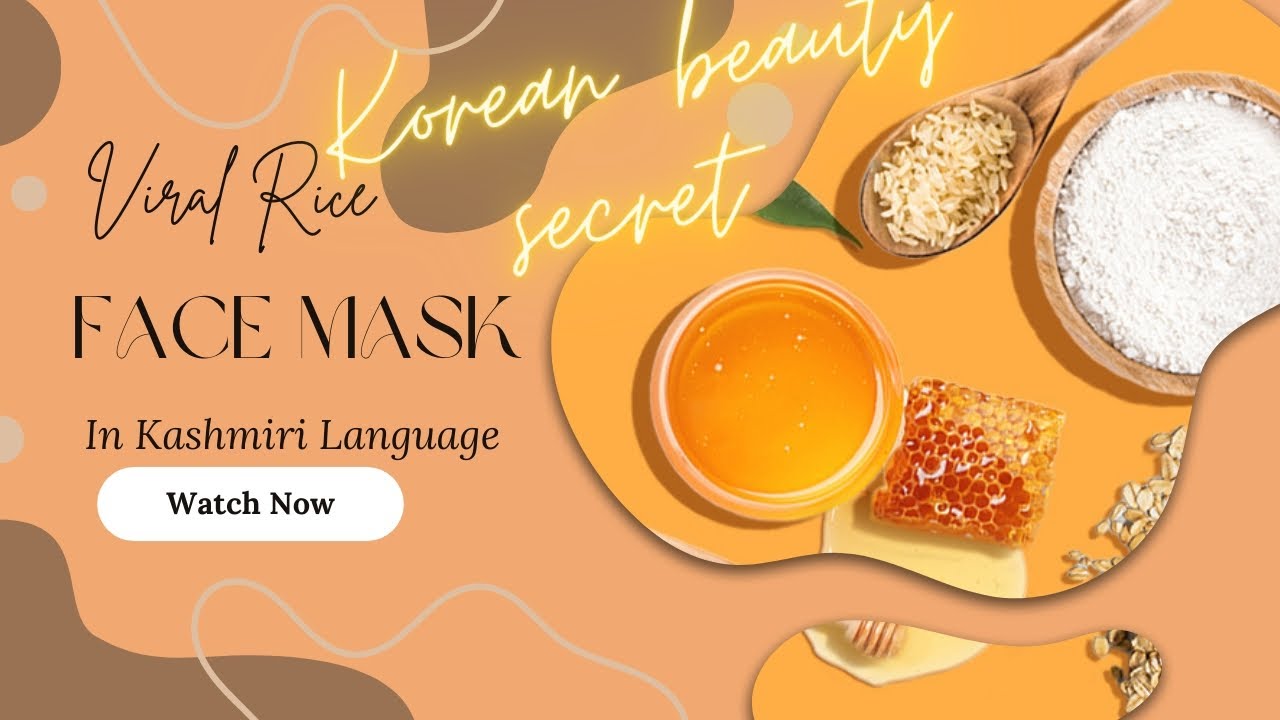 Viral rice face mask || Korean skincare secret #sofibisma - YouTube