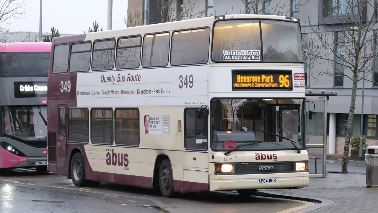 【Rare!!】ABUS DAF/VDL DB250 Optare Spectra AP04 BUS - YouTube