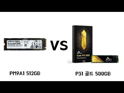 (SSD선택) 삼성 PM9A1 VS P31골드 둘의 선택만 남았나? - YouTube