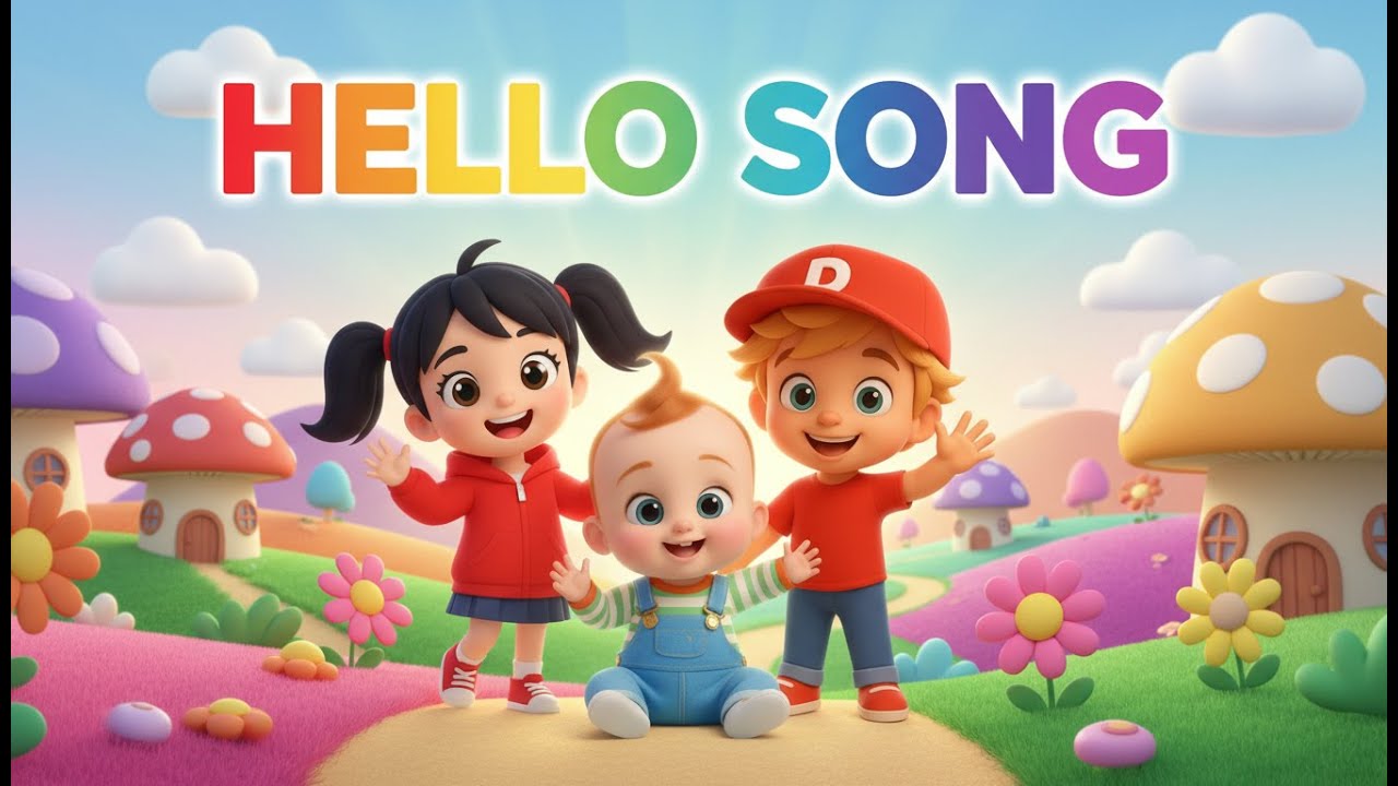 Hello Song – Learn Greetings in Many Languages | Nora, Pico & Baby Nino ...