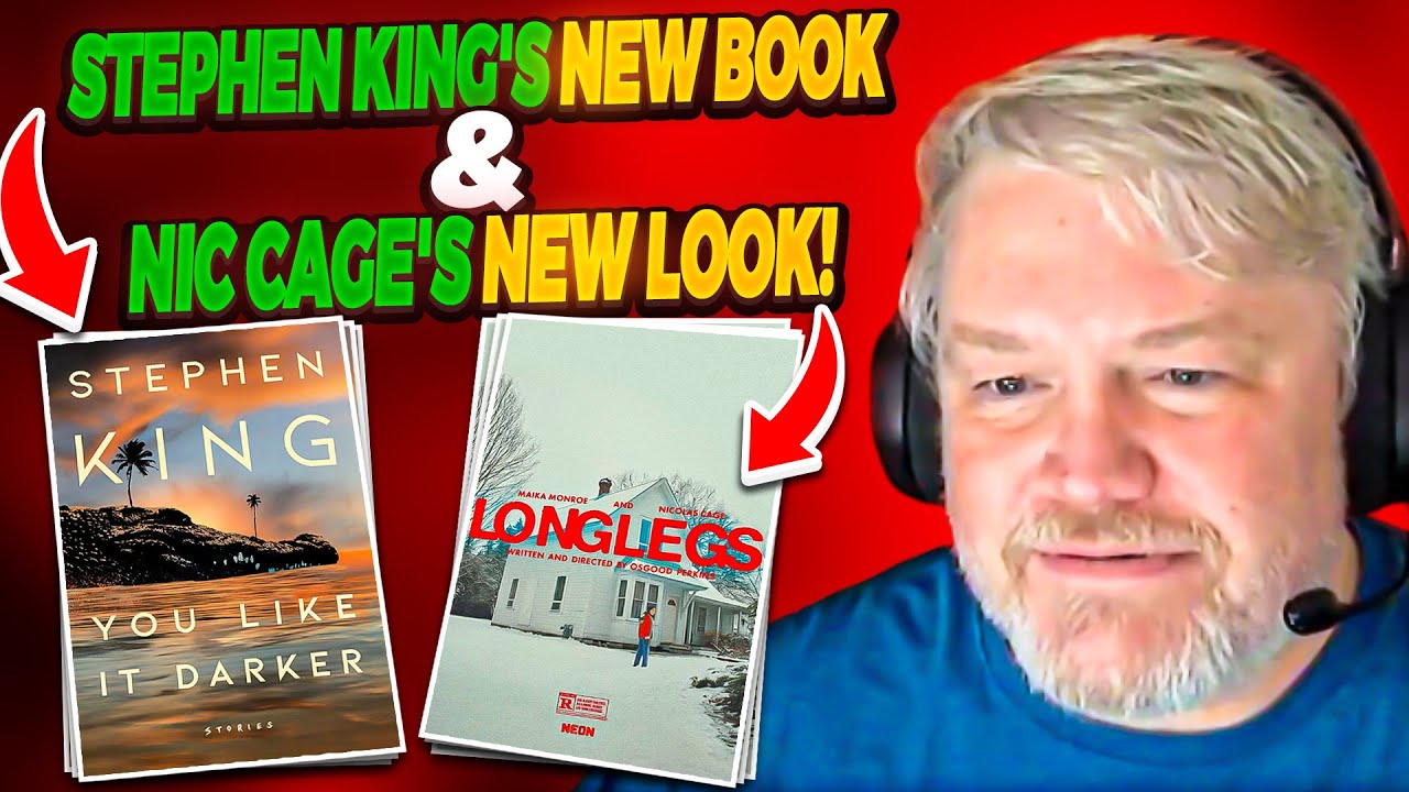 Stephen King's new book and Nic Cage's new look! 😃 LONGLEGS and YOU ...