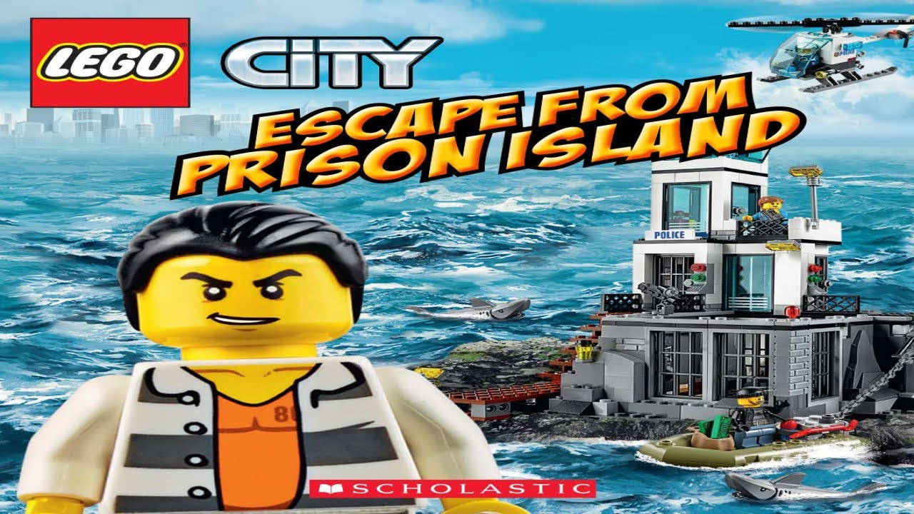 📚Lego City Escape From Prison Island Bedtime Stories For Kids Read ...