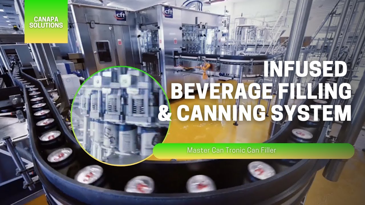 CFT Co.Mac Beverage Filling & Canning System For CBD/Infused Beverages ...