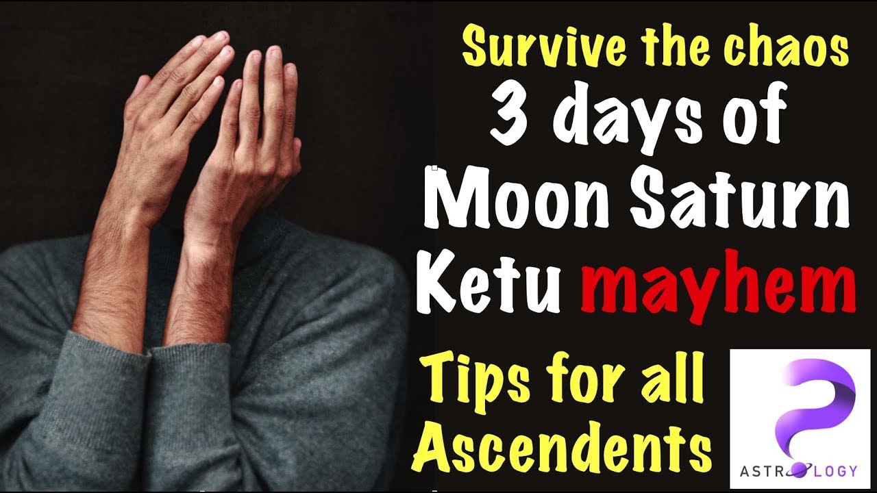 Saturn Ketu Moon Transit [3 days of energy distortion] | Must Watch ...