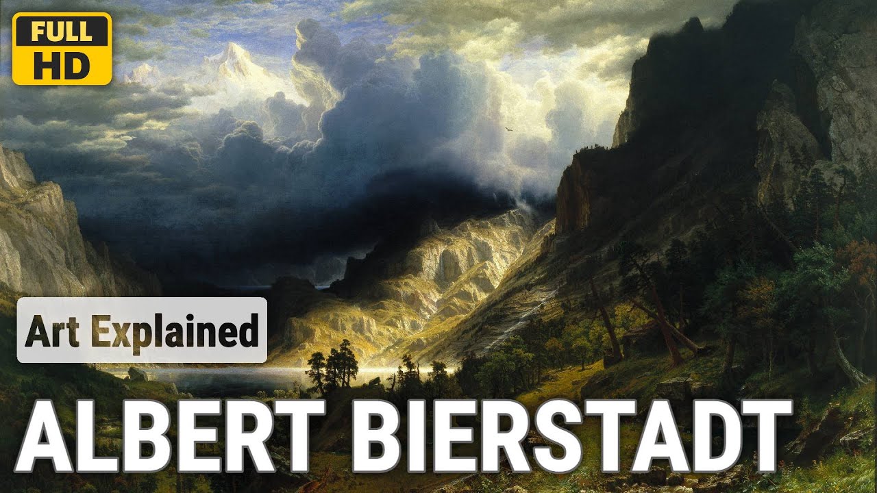 Albert Bierstadt: A collection of 10 artworks with title and year, 1863 ...