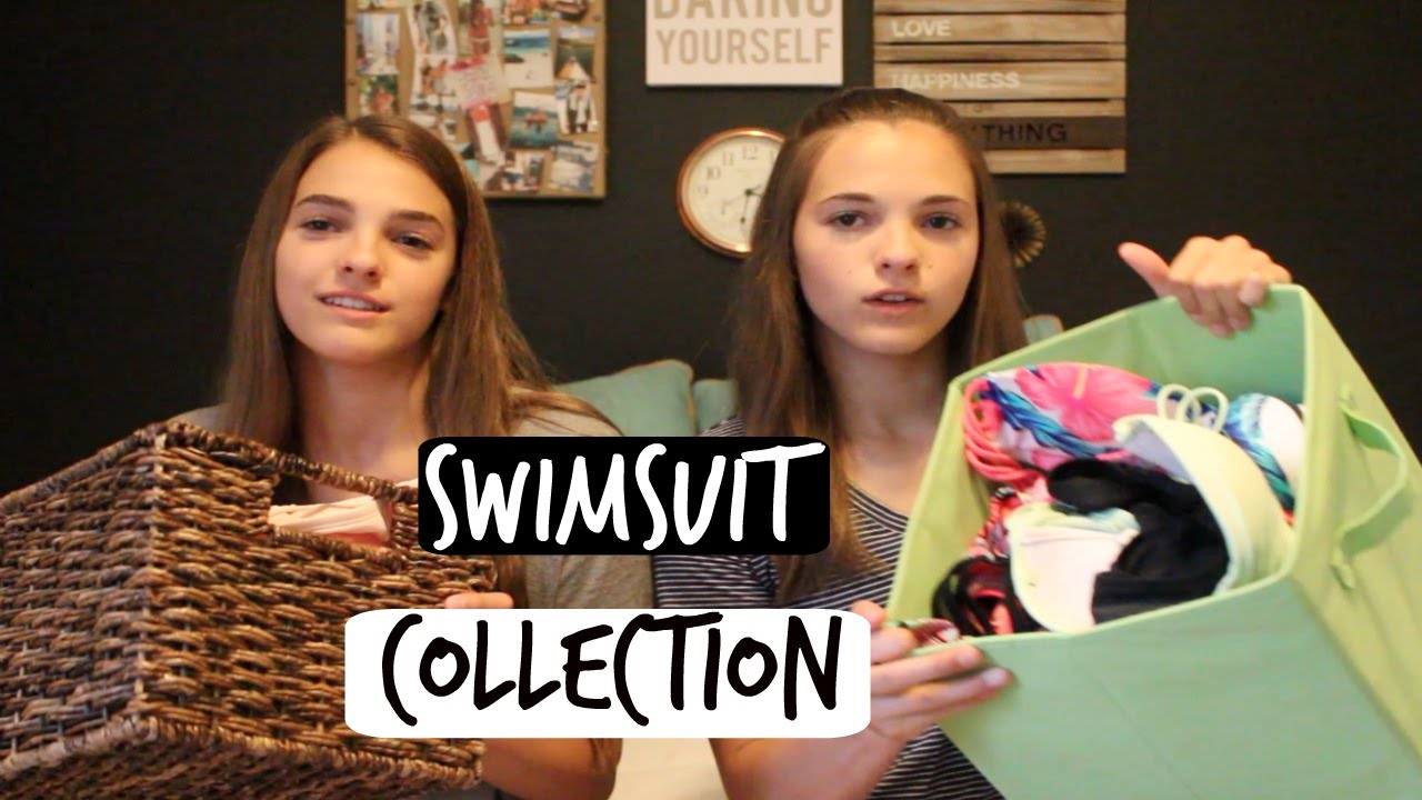 Megan and Ciera's Swimsuit Collection! - YouTube