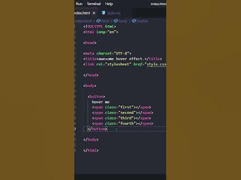 Button Hover Animation Effects CSS | #Shorts - YouTube