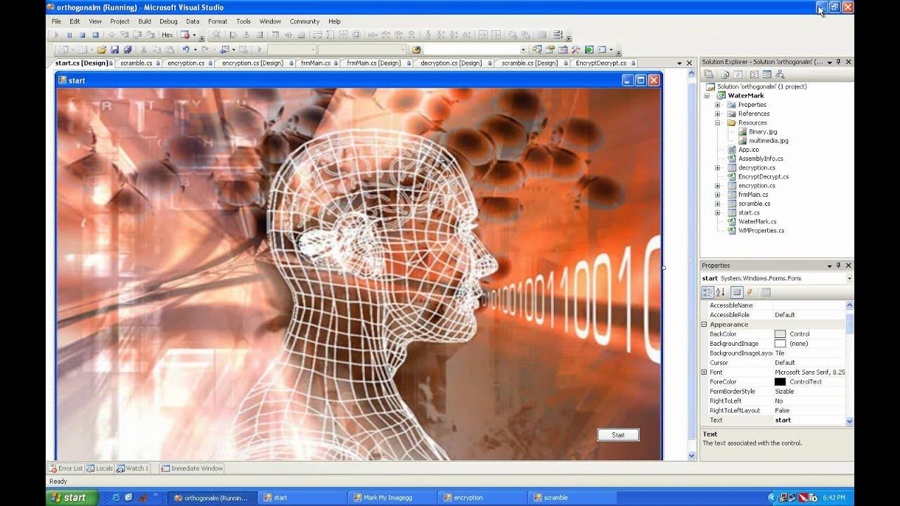 Orthogonal Data Embedding for Binary Images in Morphological Transform Domai - YouTube