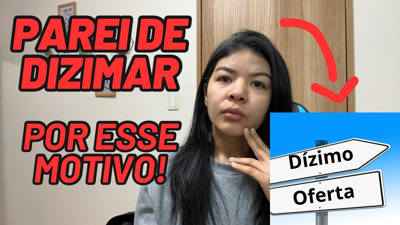 PAREI DE DEVOLVER O DÍZIMO E TIVE UM SONHO - YouTube