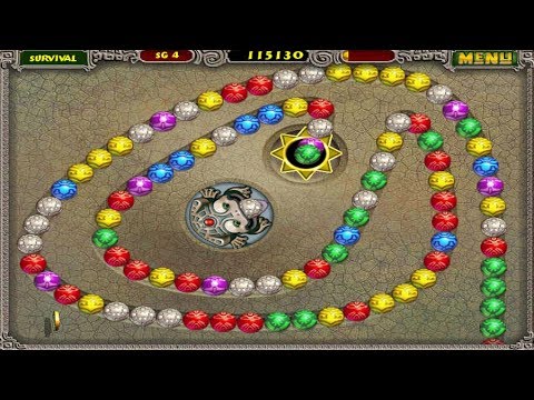 ZUMA DELUXE SURVIVAL RIVERBED MOSAIC - YouTube