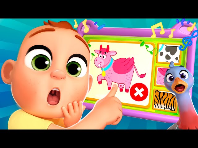 Matching Song | Animal Puzzle | Lalafun Nursery Rhymes & Original Kids ...
