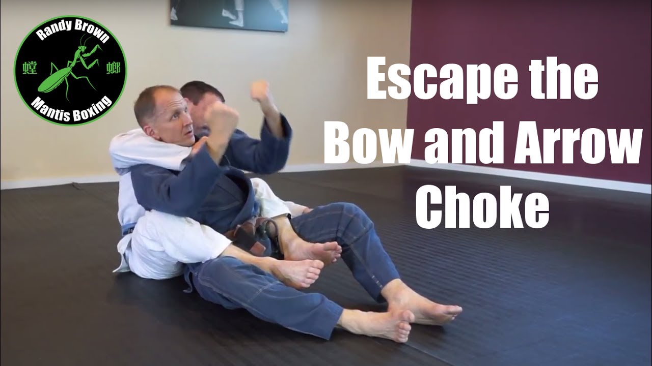 How to Escape the Bow and Arrow Choke - YouTube
