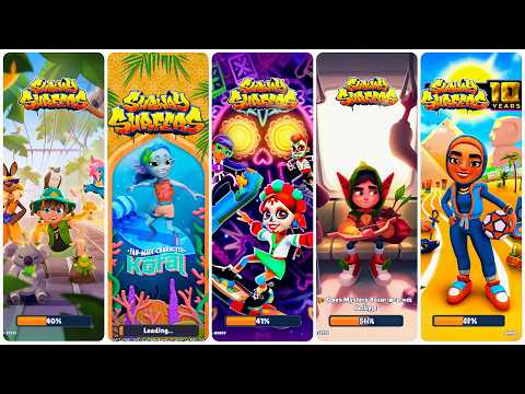 Best Of Subway Surfers Updates - Sydney, Mumbai, Mexico, Fantasy Fest & Cairo Updates Comparison