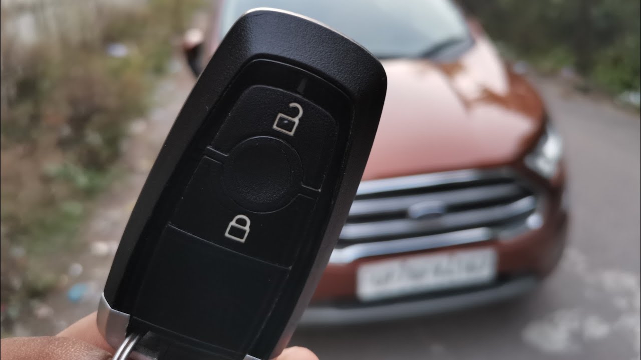 Ford Ecosport 2021 smart key features - YouTube