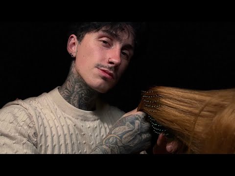 Guy in Back of Class Plays with Your Hair ASMR