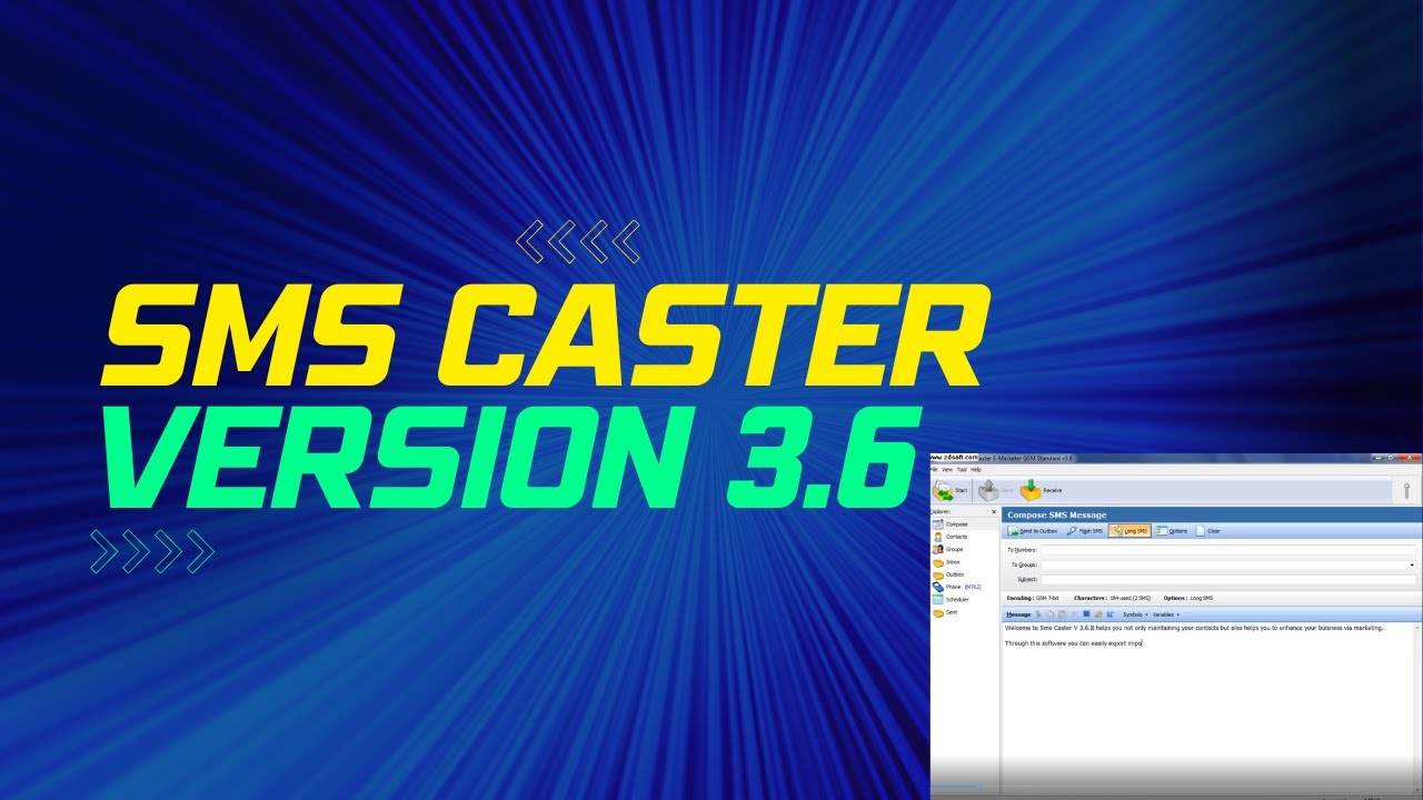 Our Complete Review of Sms Caster Version 3.6 Enterprise. - YouTube