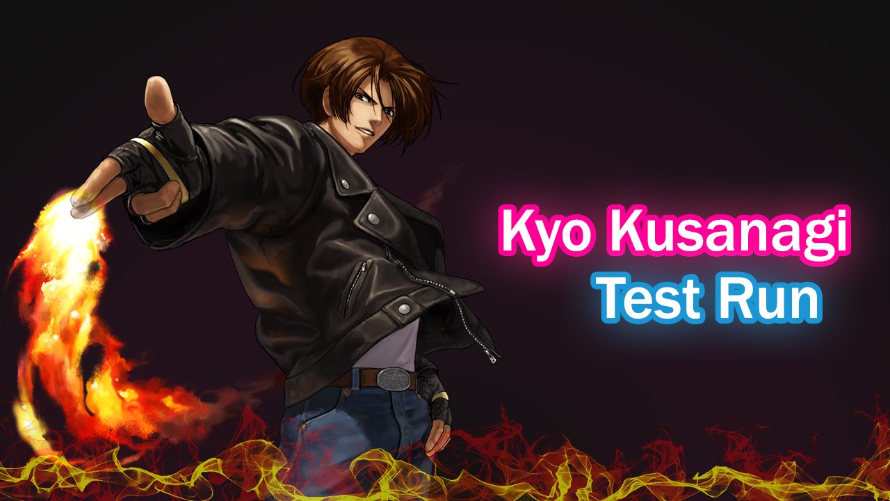 Mugen - Kyo Kusanagi Test Run | 60FPS | ProjectEXCEED - YouTube