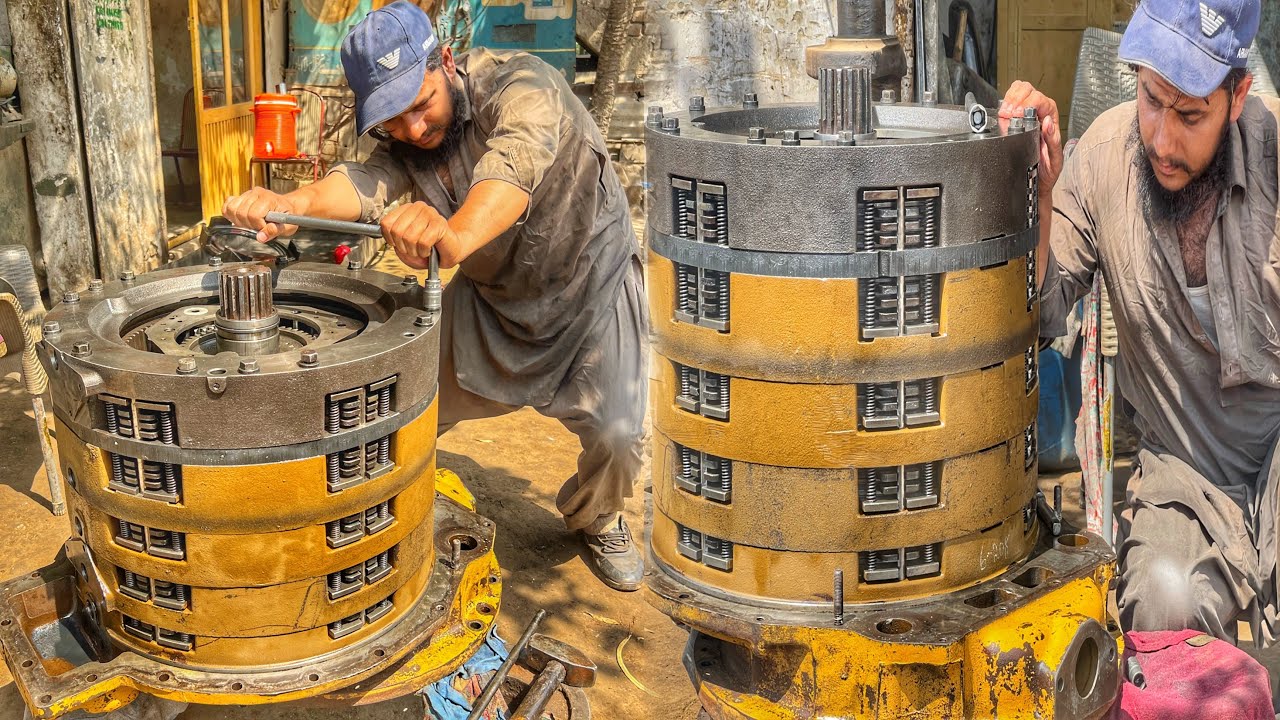 How To Caterpillar D8k Bulldozer Transmission Repairing Complete ...