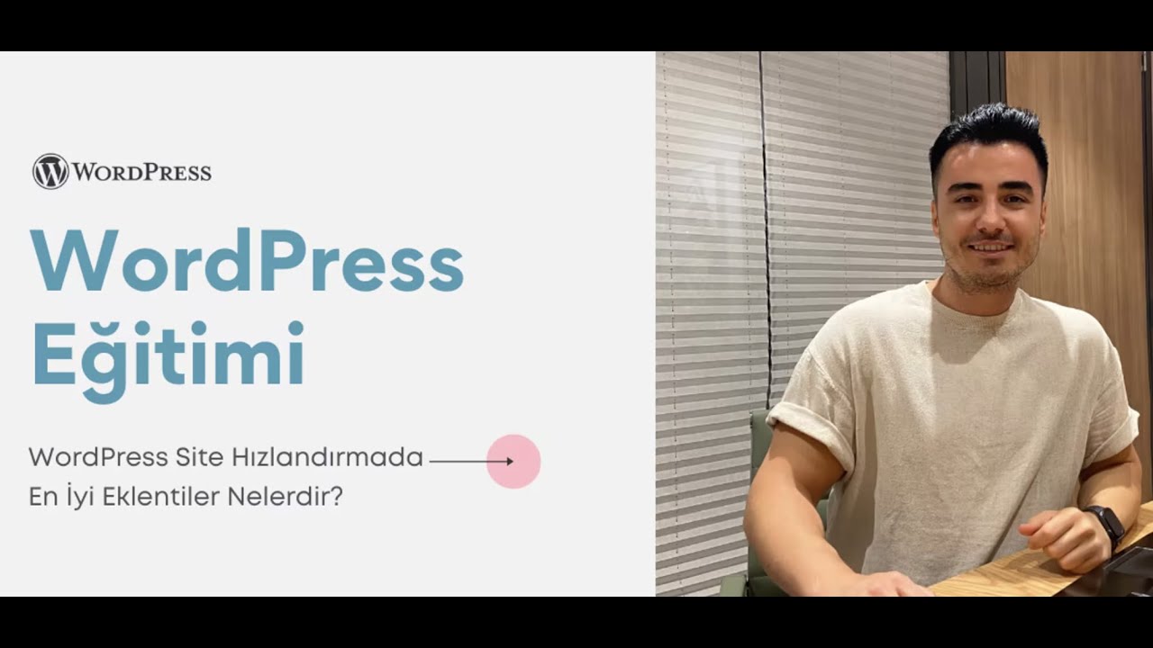 5.2 WordPress Site Hızlandırmada En İyi Eklentiler Nelerdir? - YouTube