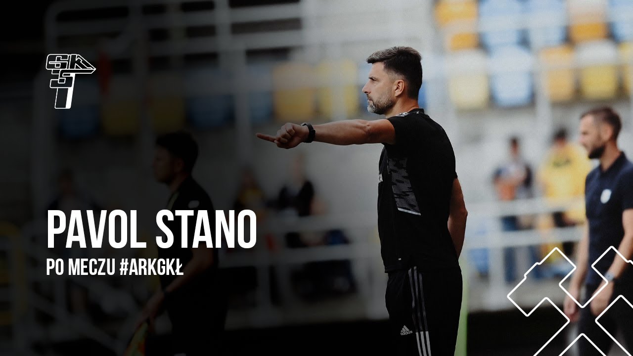 PAVOL STANO PO MECZU Z ARKĄ GDYNIA - YouTube