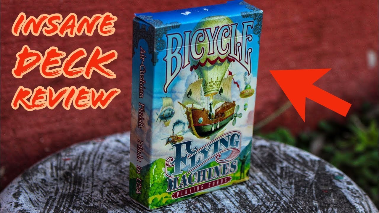 CRAZY Deck Review- Flying Machines Cards - YouTube