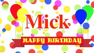 Birthday Mick
