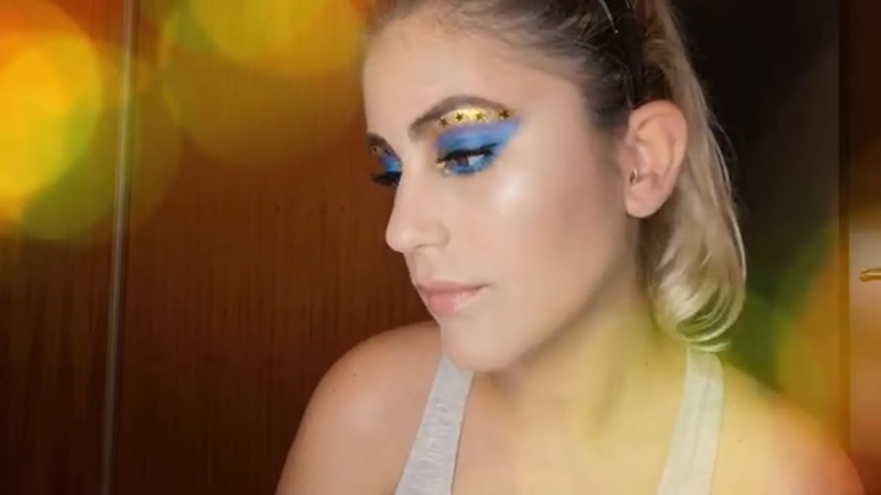 Blue Sky Makeup - YouTube