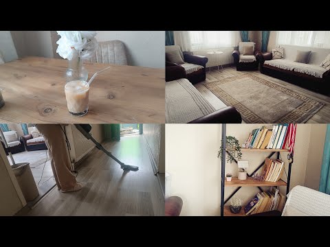 Günlük Vlog 🌸Salon temizliği🌸Günlük temizlik🌸Soğuk Kahve 🌸