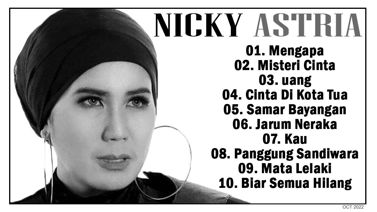 Nicky Astria [10 Lagu Terpopuler] - YouTube