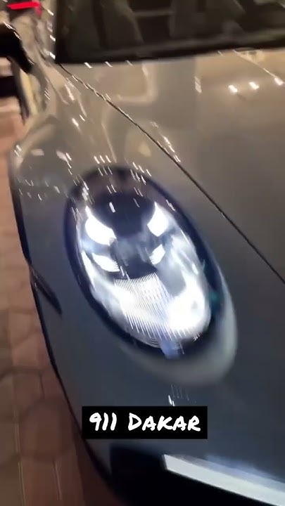 Porsche 911 Dakar بورش ٩١١ داكار Youtube