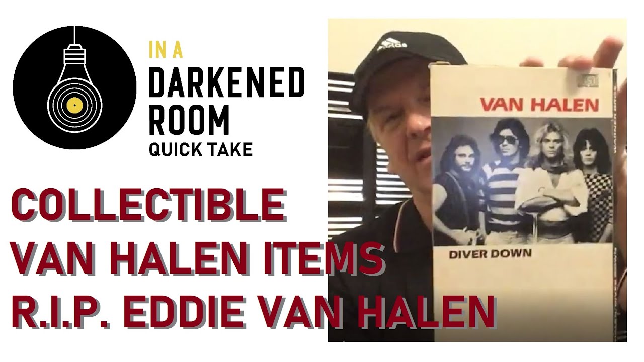Eddie Van Halen was a legend! A few rare collectible Van Halen items ...