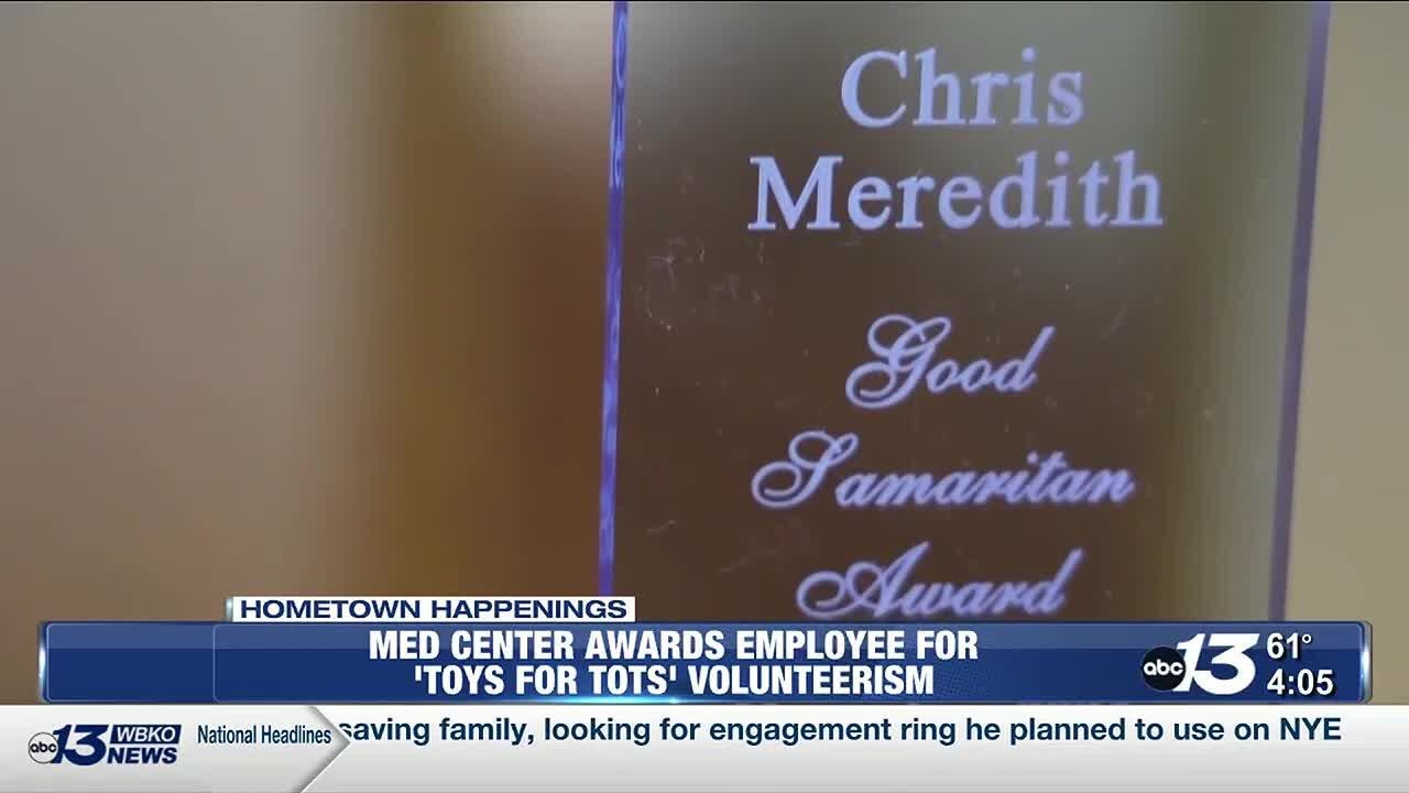 Med Center employee receives Good Samaritan Award - YouTube