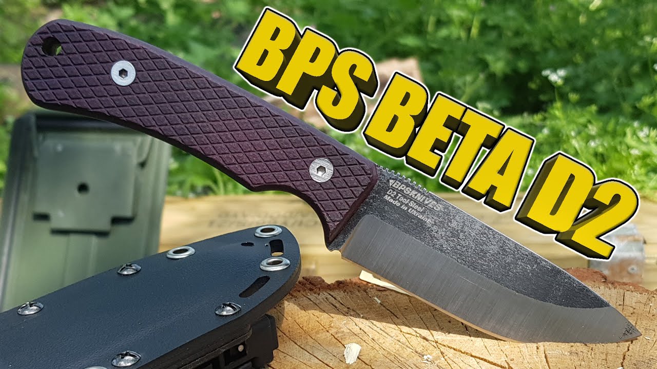 Ніж "BETA" | BPS Knives | Зроблено в Україні - YouTube