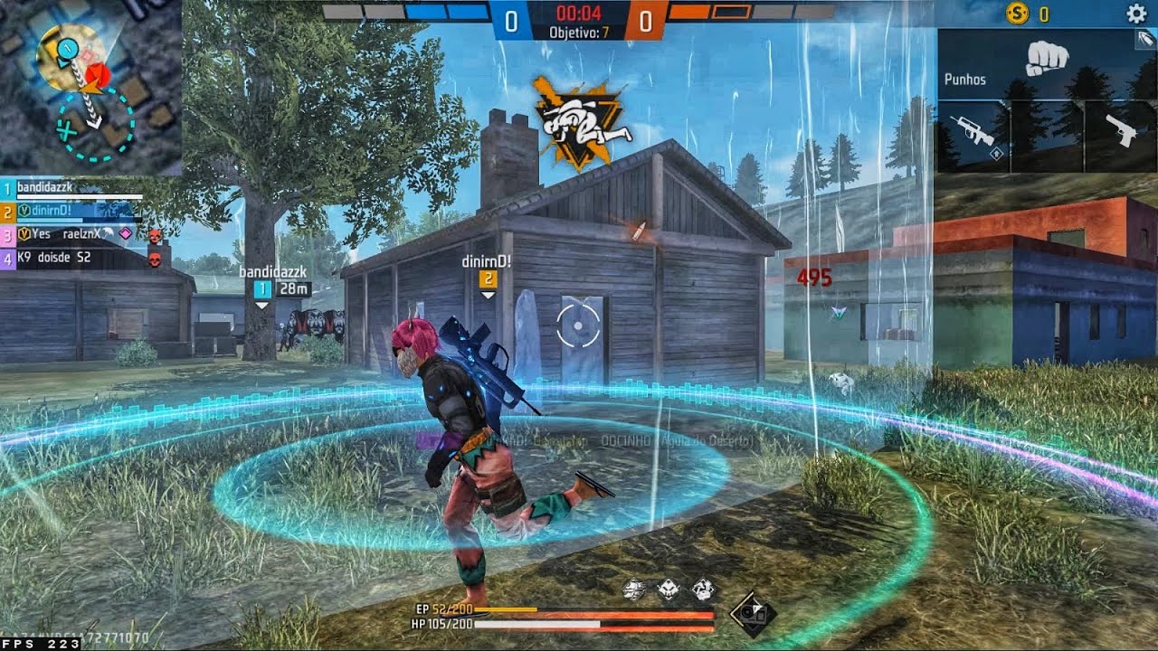FF HIGHLIGHTS DINI #15 🎭 (New Trick Teleport) - YouTube