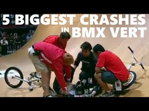 5 BIGGEST CRASHES in BMX Vert History | X Games - YouTube