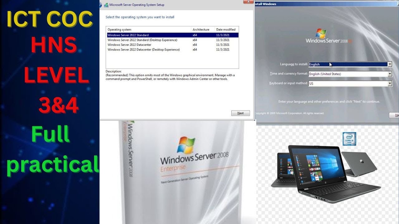 ICT COC Level 3&4 Hardware and Networking |HNS COC exam questions ...