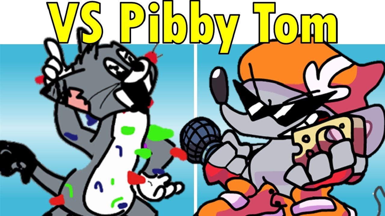 Pibby Tom VS Ritz (FNF MOD | TOM and Jerry) - YouTube
