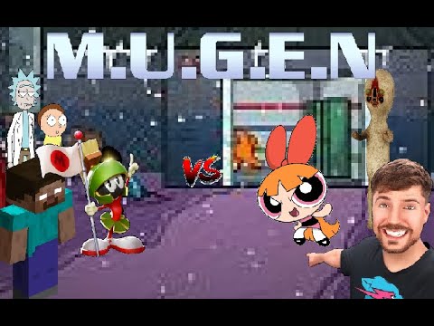 MUGEN: MrBeast & Marvin The Martian & Rick and Morty vs Blossom ...