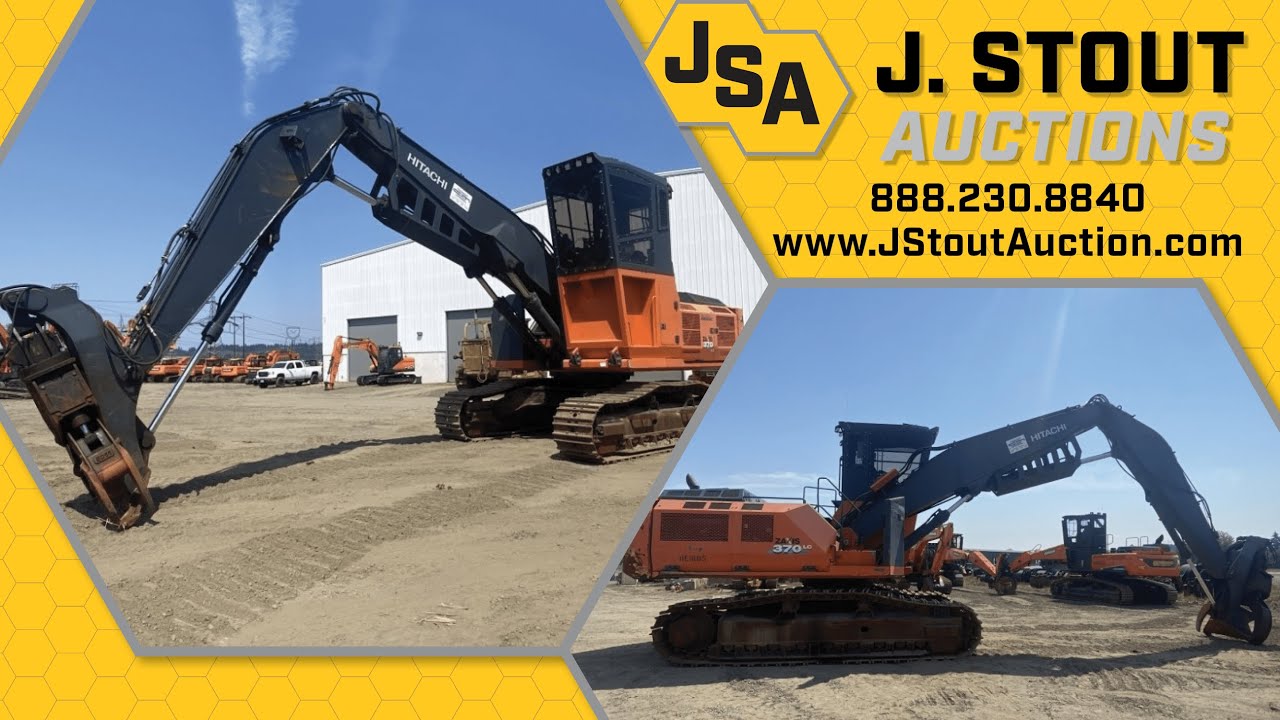 2017 Hitachi ZX310F Log Loader - YouTube