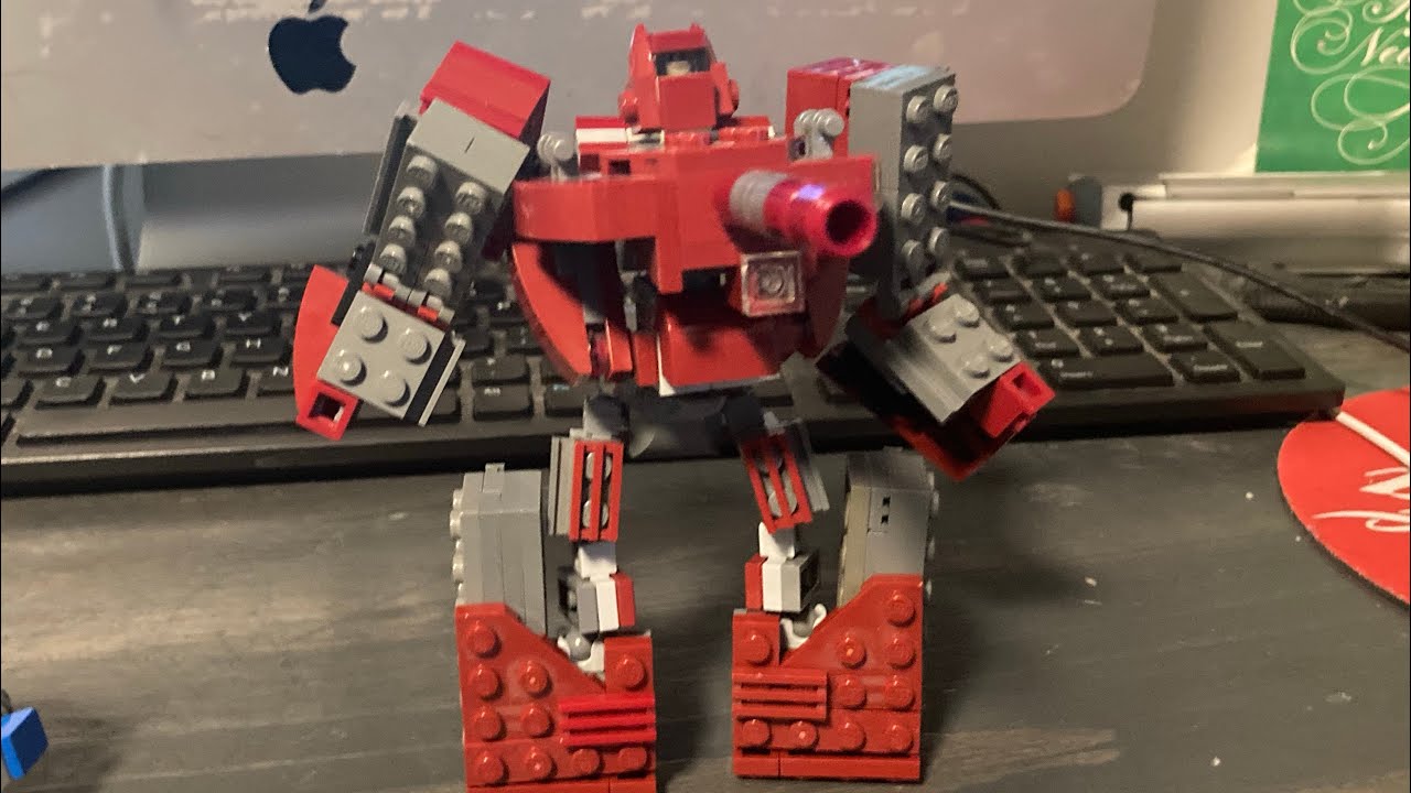 Custom Lego transformer auto bot warpath!!!! - YouTube