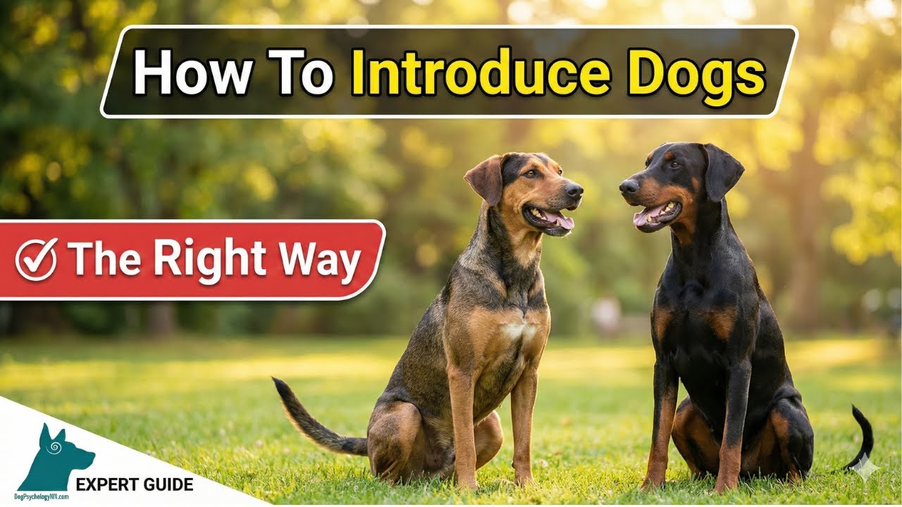 How to Introduce Dogs-The Right Way! - YouTube