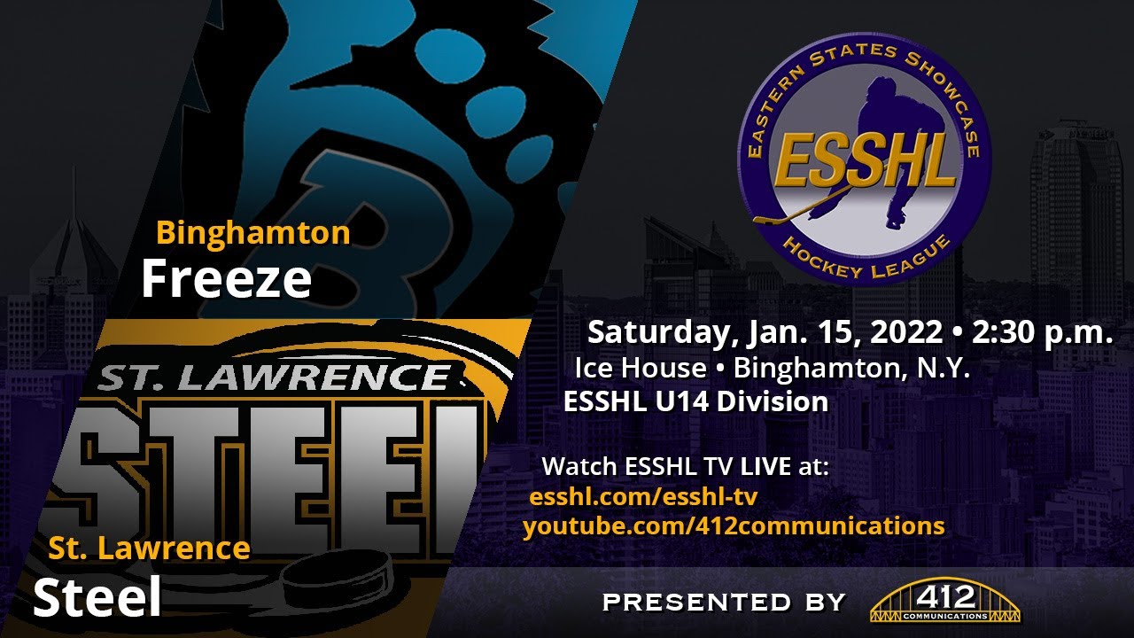 ESSHL TV - Binghamton U14 vs. St. Lawrence U14 - YouTube