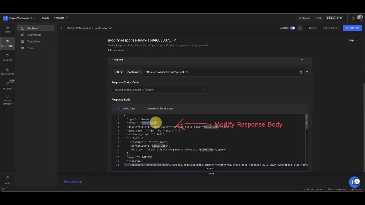 How to Modify API Responses in Chrome Using Requestly Chrome extension - YouTube