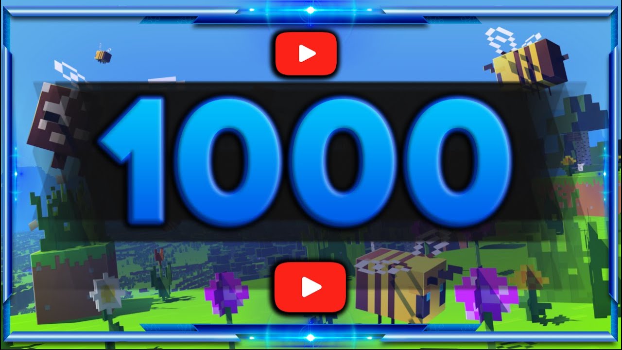 1000 subscribers. - YouTube