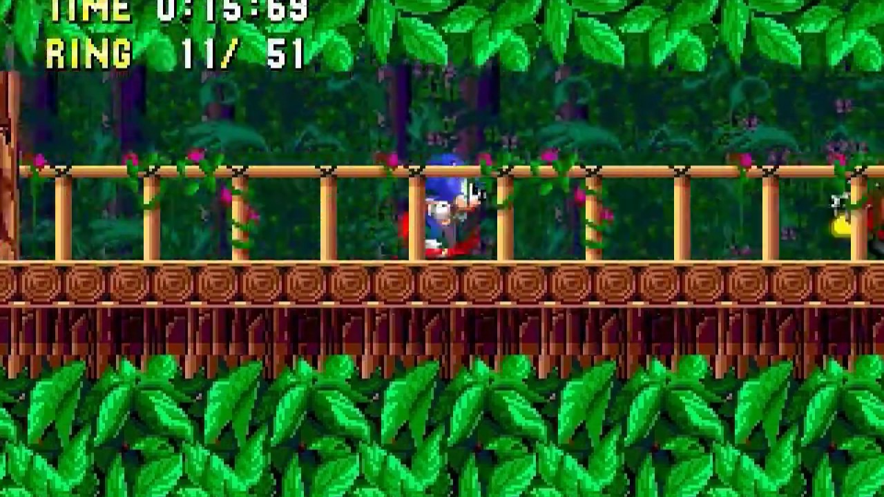 Sonic the Hedgehog 2 Delta Wood Zone Act 1 (Sonic) - YouTube