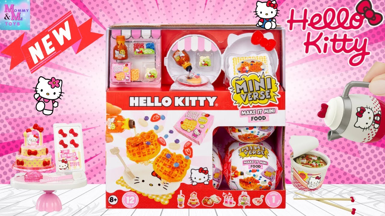 Lets Make the NEW Miniverse Make it Mini HELLO KITTY Collection! - YouTube