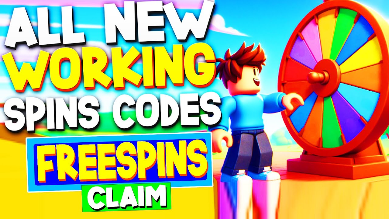*NEW* ALL WORKING CODES FOR SPIN FOR FREE CODES! ROBLOX SPIN FOR FREE ...