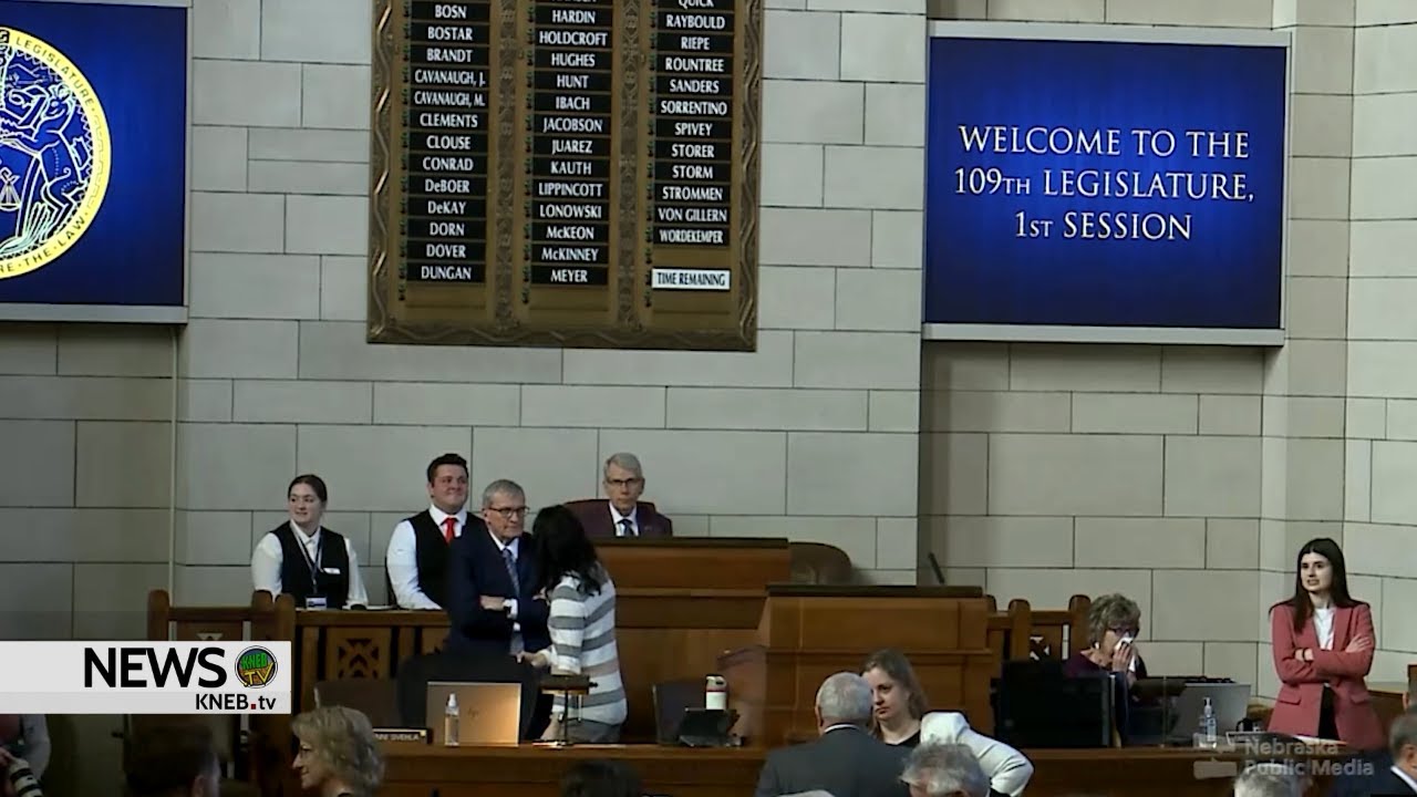 2025 Nebraska Legislative Session Begins in Lincoln - YouTube